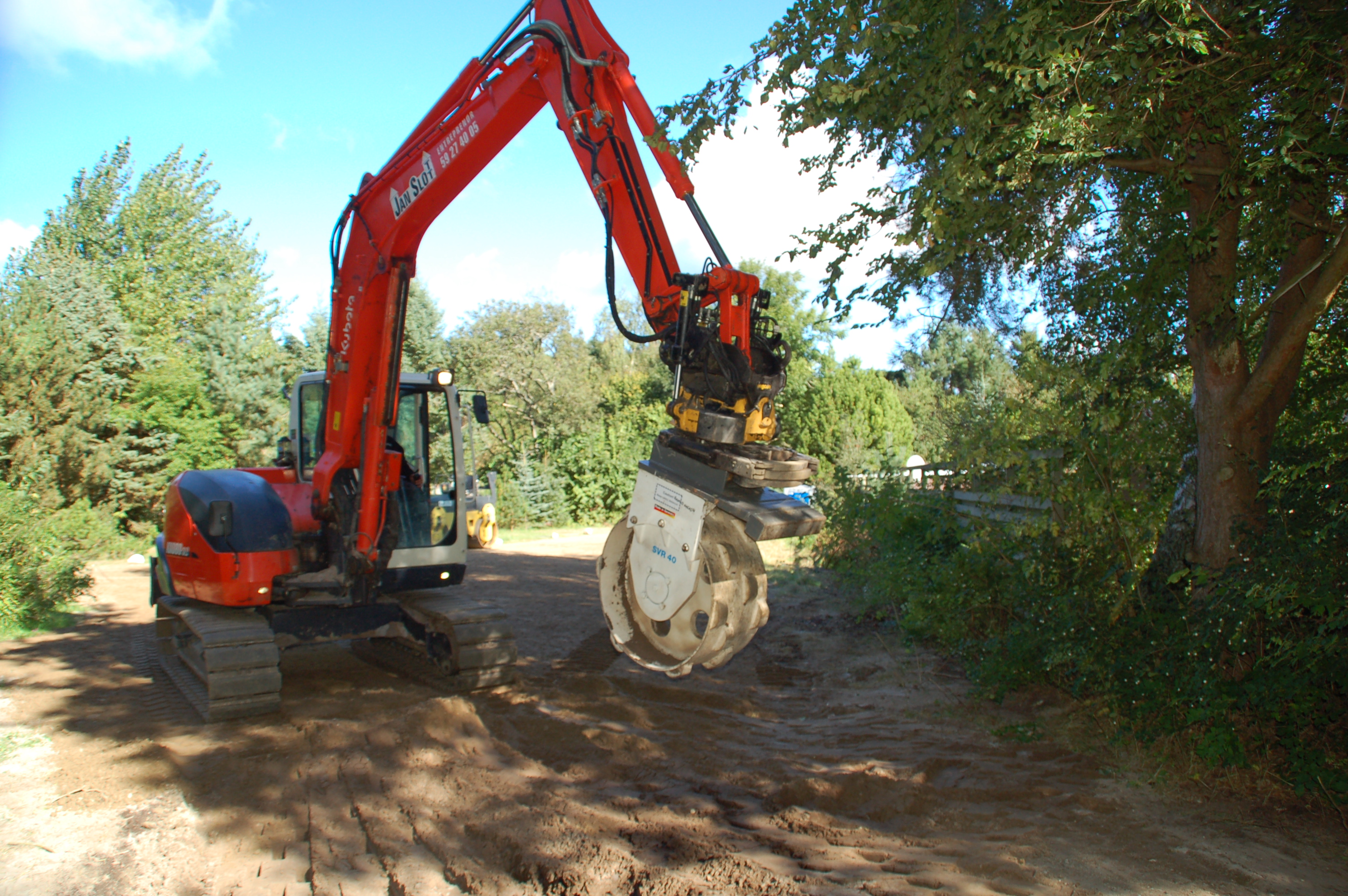 Stehr compaction wheel excavator - Lesanco ApS